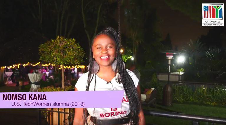 Nomso Kana, Tiisetso Lephoto, and Lindiwe Matlali — TechWomen