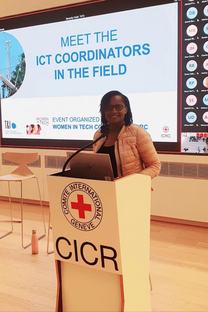Fellow speaks at ICRC panel — TechWomen