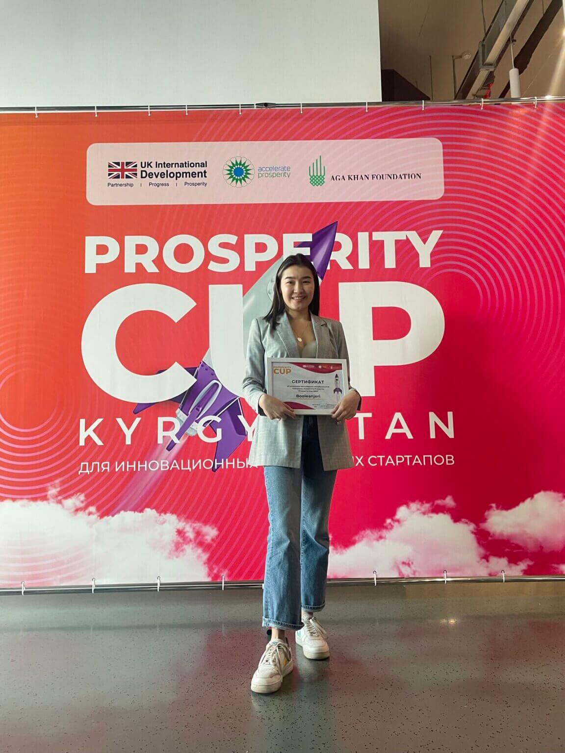 Bermet Dosmambetova (Kyrgyzstan, 2022) — TechWomen